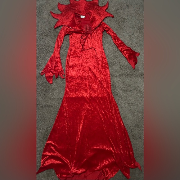 Dresses | Velvet Red Devil Halloween Costume Size Small | Poshmark